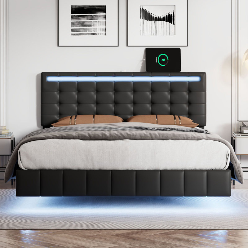 Wayfair floating bed store